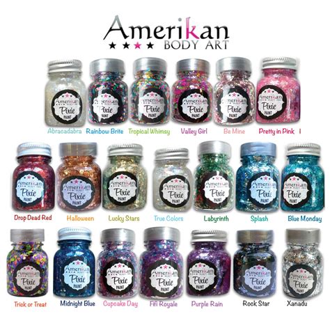 Amerikan Body Art Pixie Paint Paintertainment