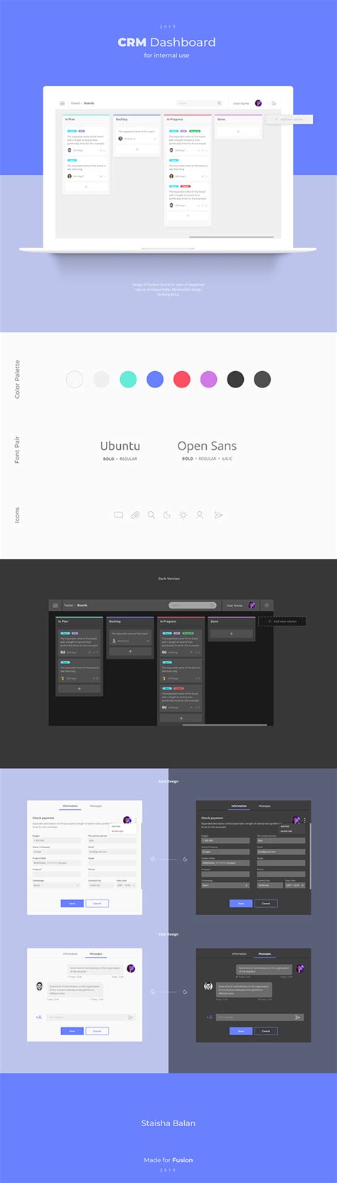 CRM Design On Behance