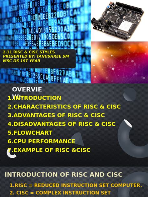 Risc And Cisc New Pdf Integrated Circuit Computer Science