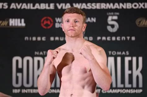 Not Fought Anyone Tom Farrell Sends Blunt Pressure Message To Harlem Eubank Liverpool Echo