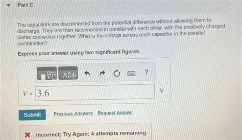 Solved Three Capacitors Having Capacitances Of 8 9μf 8 6μf