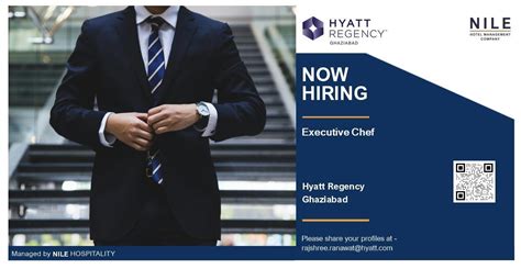 Rajshree Ranawat On Linkedin New Job Opening Executive Chef Hyatt