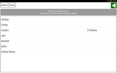POS N Go Android POS Manual