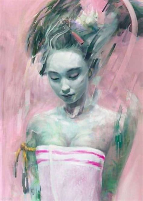 🎨 اثر هنری تابلو نقاشی دختر ژاپنی لیلیت ® Lilit