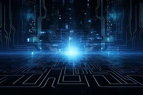 premium photo abstract technology background futuristic user
