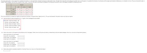 Solved This Is An Example Of A Constant Sum Game Since Each