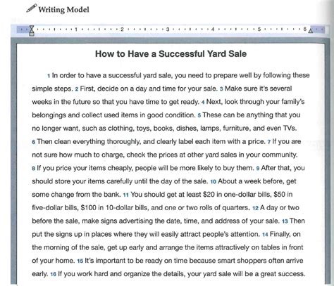 Unit 3 Assignments Writing Skills Class