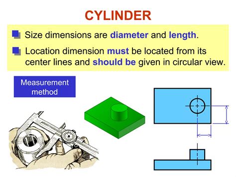Dimensioning Rules In Engineering Drawing Ppt