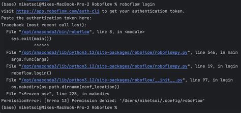 Roboflow Login Errno 13 Permission Denied Stack Overflow
