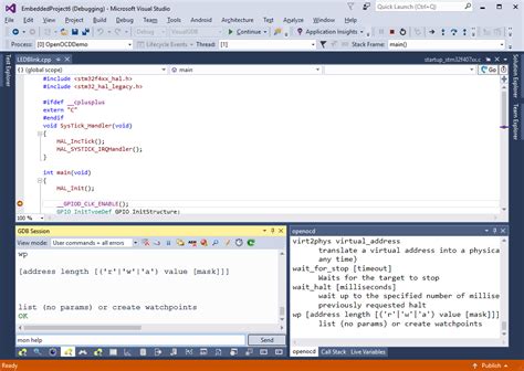 configuring openocd for jtag debugging visualgdb tutorials