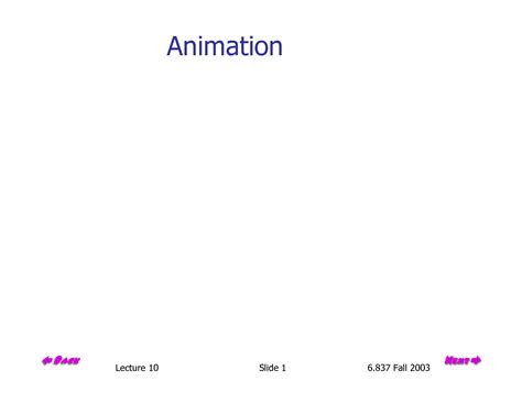 solution computer graphics animation 1 interpolation and kinematics
