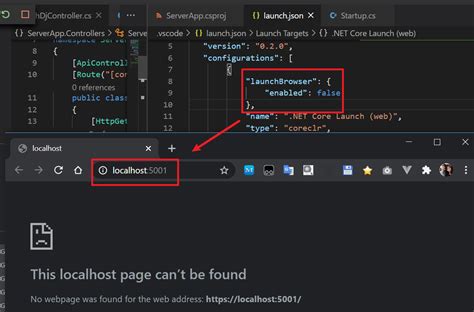 C How To Set Not To Open New Web Browser Tab In Vscode When Running