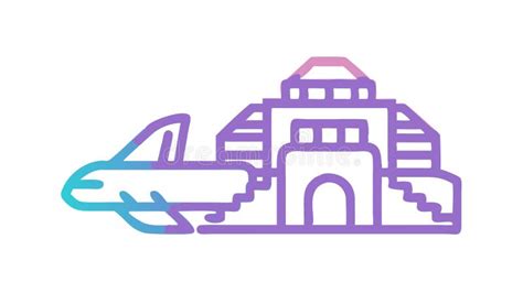 Winged Futuristic Building Advanced Aerospace Architecture Vector Design Generative Ai Stock