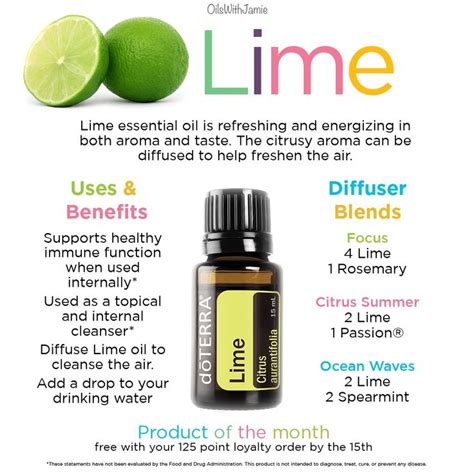 Lime Essential Oil How To Use Benefits And Diffuser Blends Lime