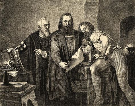 John Faust Aka Johann Fust C1400 Drawing By Vintage Design Pics