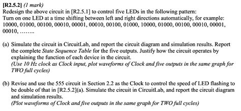 [r2 5 2] 1 mark redesign the above circuit in [r2 5 1] to control