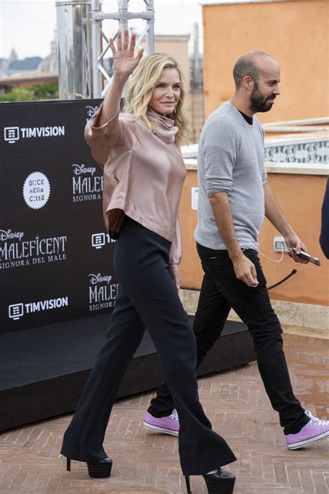 Michelle Pfeiffer Maleficent Mistress Of Evil” Photocall In Rome