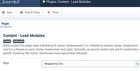 joomla load module to articles loadmodule loadposition loadmoduleid