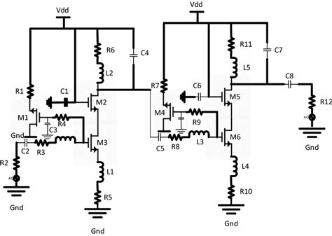Schematic Diagram Of Proposed LNA Download Scientific Diagram