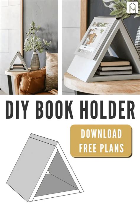 Diy Book Holder With Free Woodworking Plans Making Manzanita Diy Book Holder Diy Book Diy