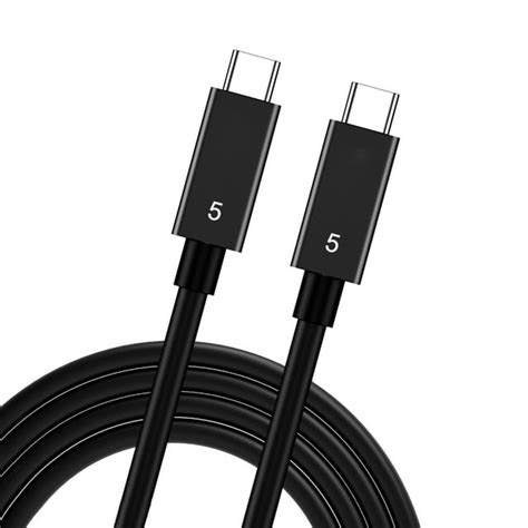 Highly Speed Usb C Cable For Thunderbolt5 4 3 120gbps Data Transfer Support 16k Double 8k Video