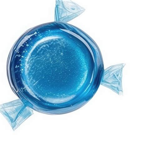 Premium Photo A Blue Object With A Small Object On It