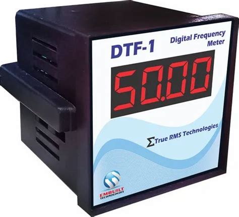 Led Seven Segment Display Digital Frequency Meter Dtf 1 At ₹ 1000