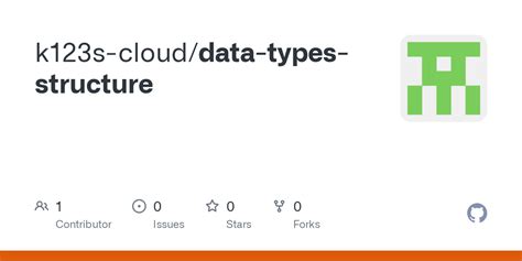 Github K123s Clouddata Types Structure