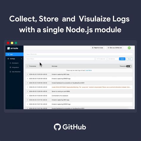 Errsole On Linkedin Github Errsoleerrsolejs Collect Store And