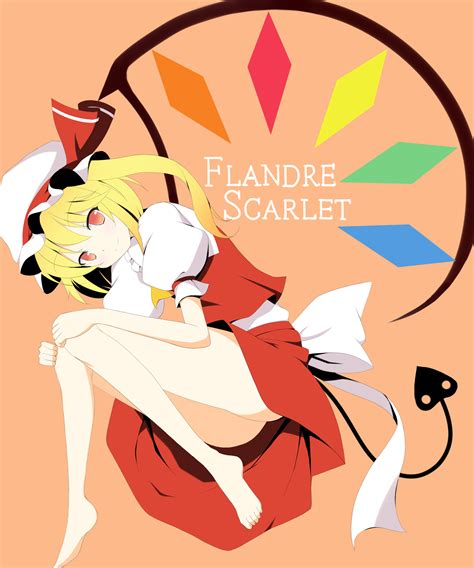 Flandre Scarlet Touhou Drawn By Ichi Jirushi Danbooru