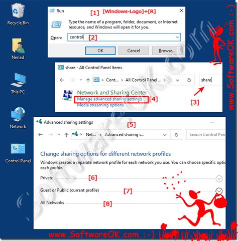 Command To Open Advanced Sharing Settings In Windows 10