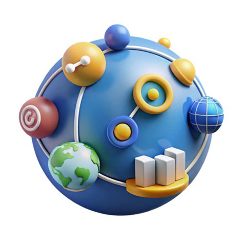 Global Network Connectivity Data And Collaboration 56478776 Png