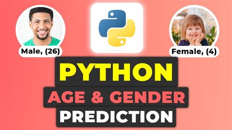 python age and gender detection tutorial python opencv and cnn guide
