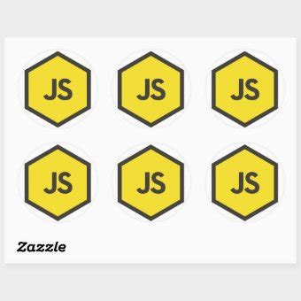 Javascript Sticker Js Stickers Zazzle