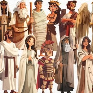 Bible Characters Clipart Biblical Graphics Bible Stories Christian