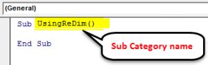 Excel VBA ReDim How To Use VBA ReDim Preserve