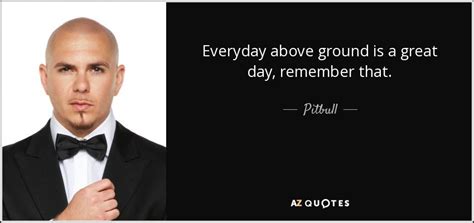 Top 25 Quotes By Pitbull Of 64 A Z Quotes