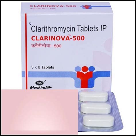 500mg Clarithromycin Tablets Ip At ₹ 580box In Nagpur Id 2851778830373