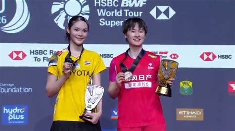 Chen Yu Fei Juara Indonesia Masters 2026 Usai Kalahkan Pitchamon Opatniputh