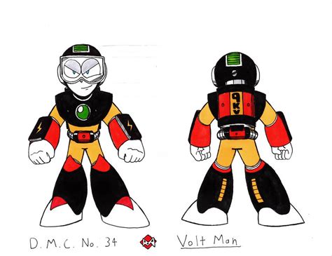 Dmc No 34 Volt Man By Mattzilla527 On Deviantart