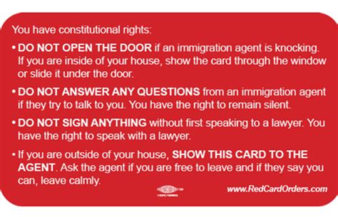 Know Your Rights With Immigration And Customs Enforcement Ice