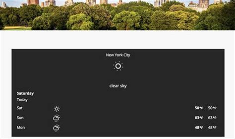 How To Easily Display Weather Forecast In Wordpress