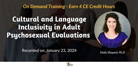 Cultural And Language Inclusivity In Adult Psychosexual Evaluations Safer Society Foundation