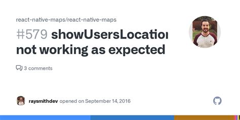 ShowUsersLocation Not Working As Expected Issue React Native Maps React Native Maps