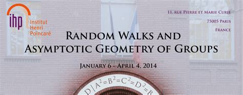 T1 2014 Random Walks And Asymptotic Geometry Of Groups Institut Henri