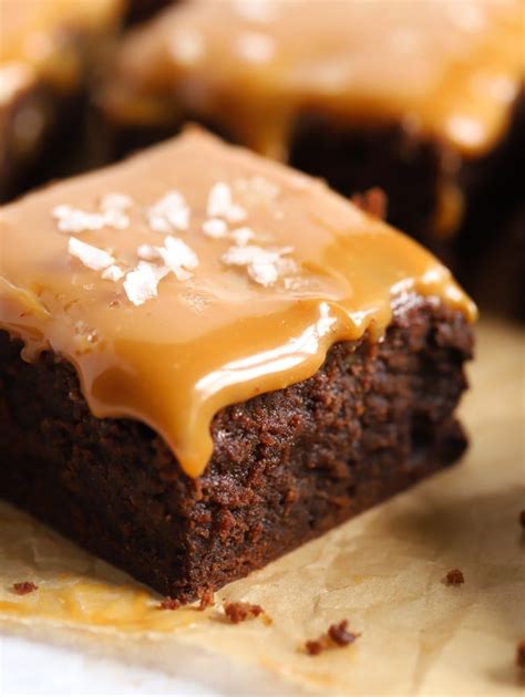 Salted Caramel Brownies The Best Super Gooey And Easy Recipe