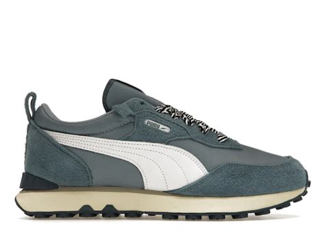 Puma Rider Fv Ami Faded Denim Mens 386668 01 Us