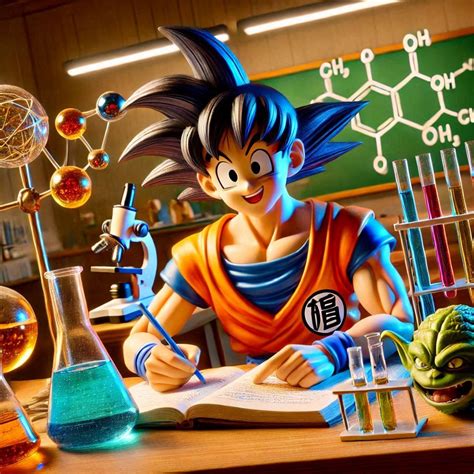 Caratula De Goku Arte Y Diseño Caratulas Escolares Creatividad