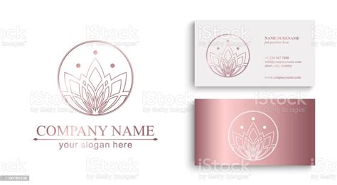 로터스 로고 꽃 아이콘 추상 디자인 벡터 템플릿 명함입니다 연꽃 스파 아이콘입니다 스파 마사지 뷰티 살롱 요가 화장품 호텔 패션에 대한 로고 개념에 대한 스톡 벡터 아트 및
