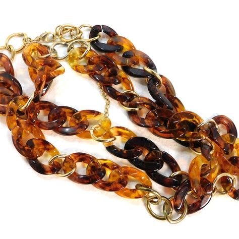Gold Tortoise Shell Etsy